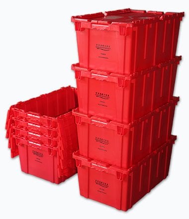 Plastic Moving Crates, Totes and Dollies - Buy or Rent - Pac-King LLC